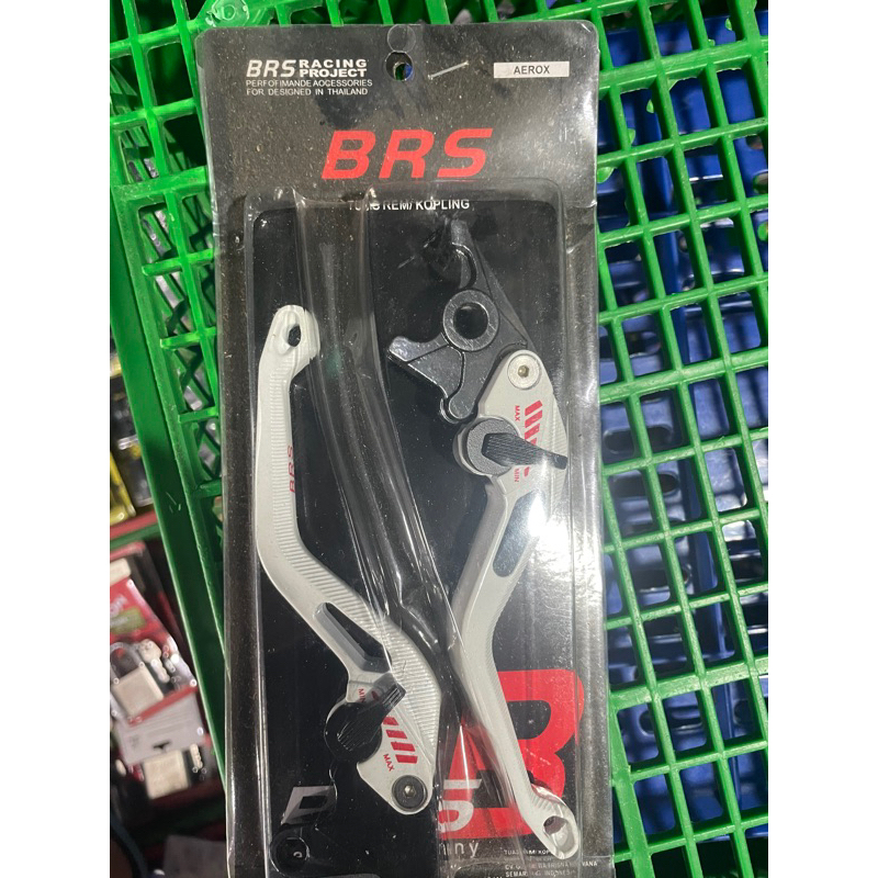Jual handle rem set aerox /mx king 150 warna putih susu and crome ...