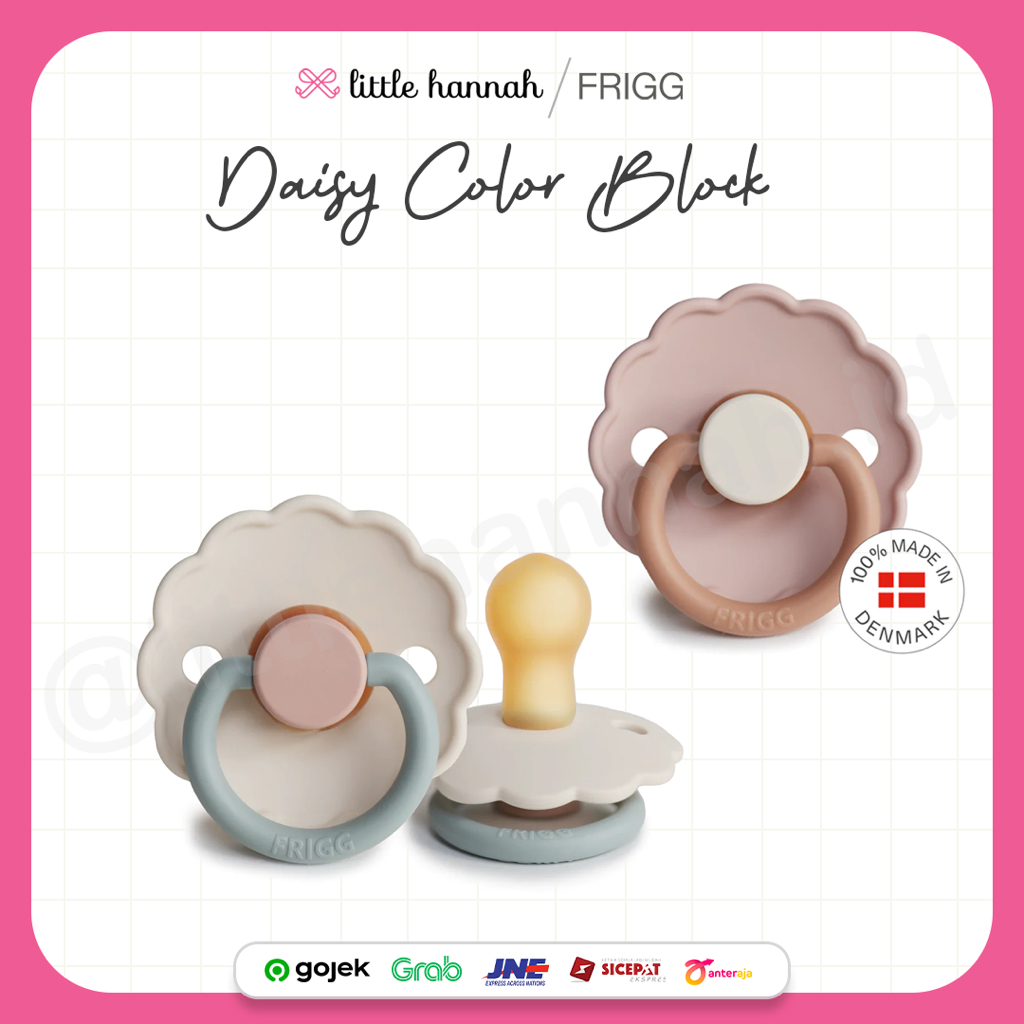 Jual [ORIGINAL] FRIGG Pacifier - Daisy COLOR BLOCK / Dot Empeng Bayi ...