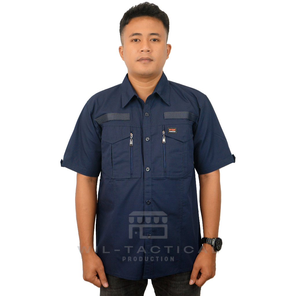 Jual Wil Tac Kemeja Pria Lengan Pendek Premium Tactical W Tac Bahan ...