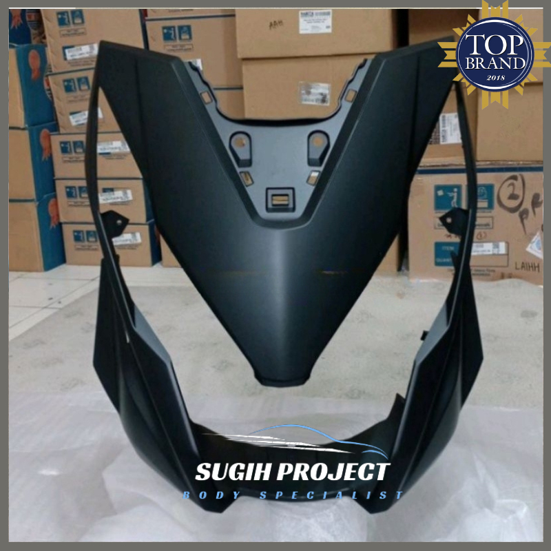 Jual PROMO Tameng Panel Body Bodi Depan Beat ESP Eco Street Merah Putih ...