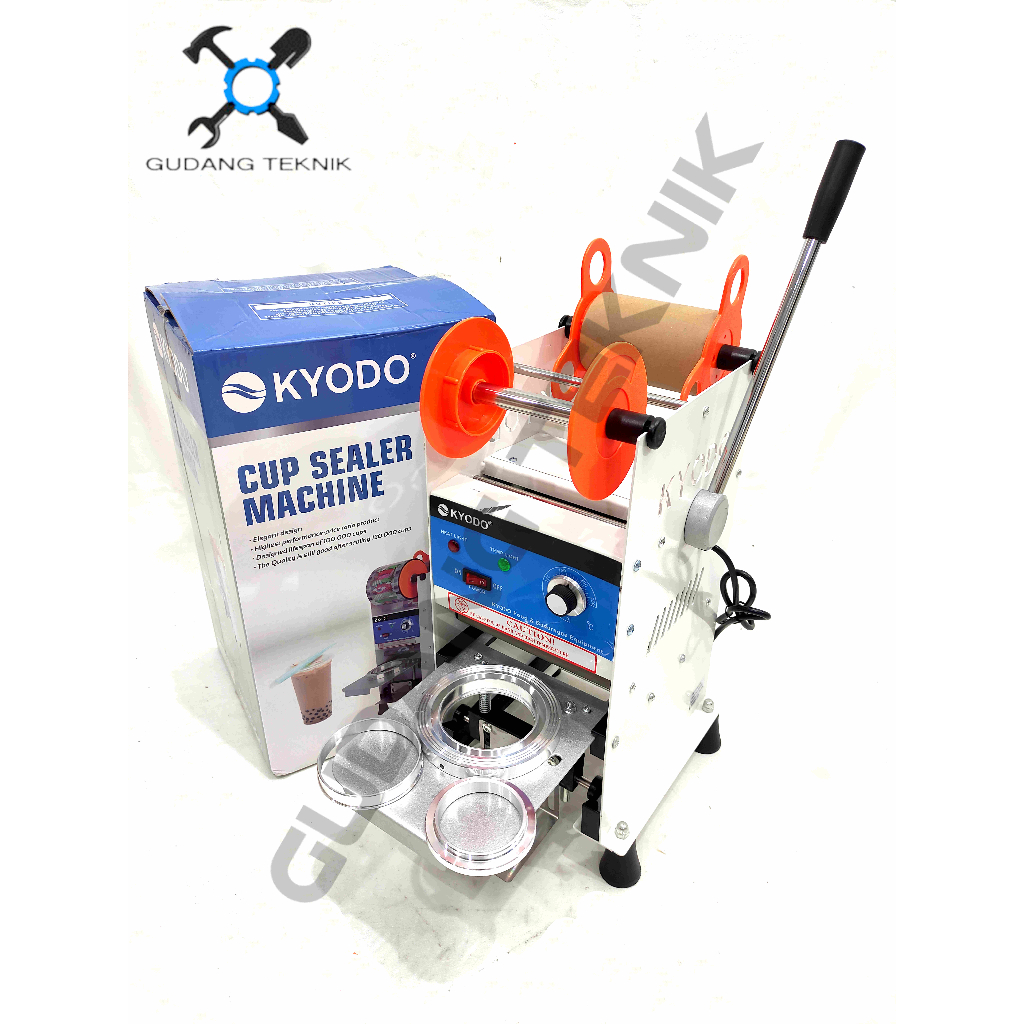 Jual Mesin Cup Sealer KYODO / Alat Press Pres Gelas Plastik KYODO ...