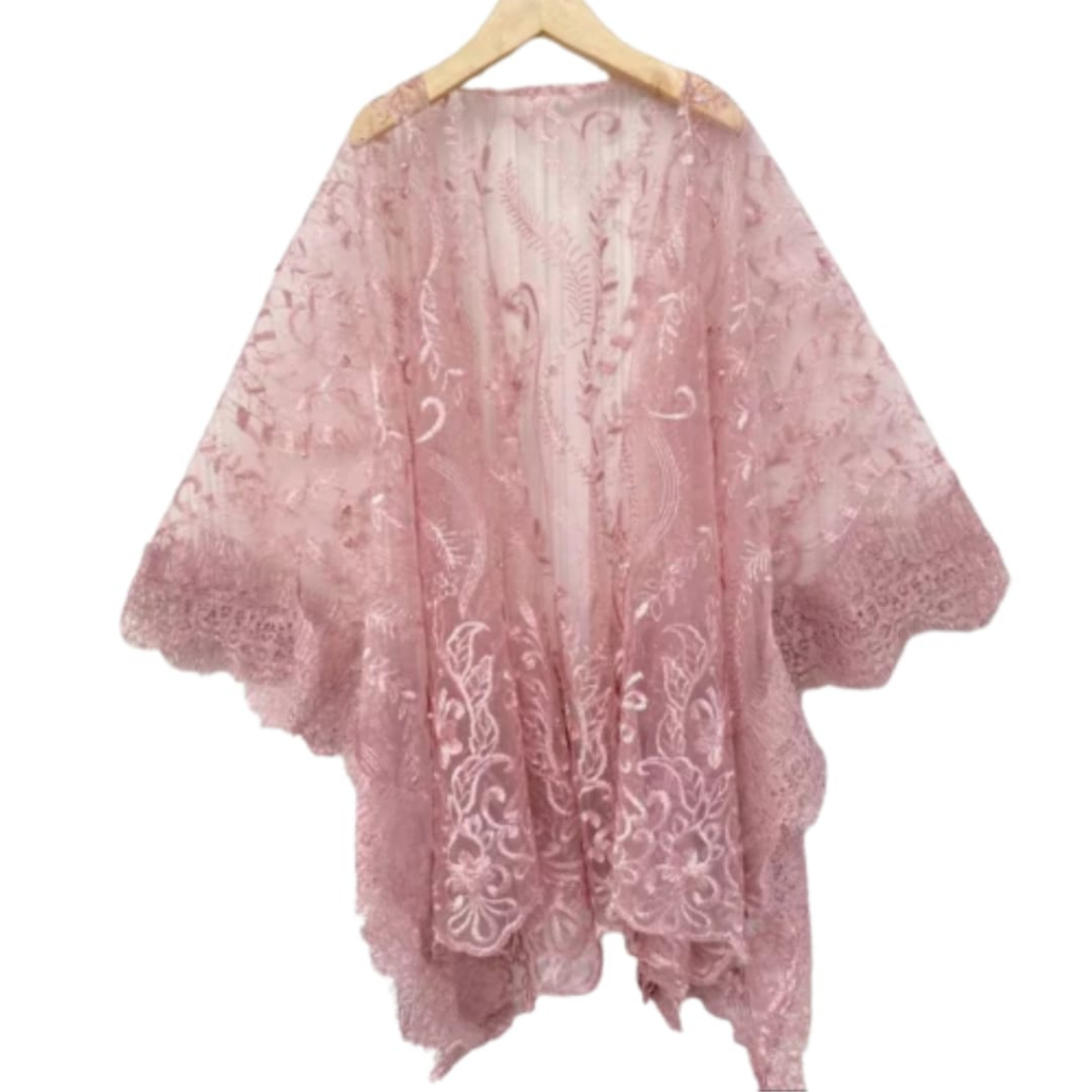 Jual brokat kondangan, outer kebaya, cardigan brokat | Shopee Indonesia