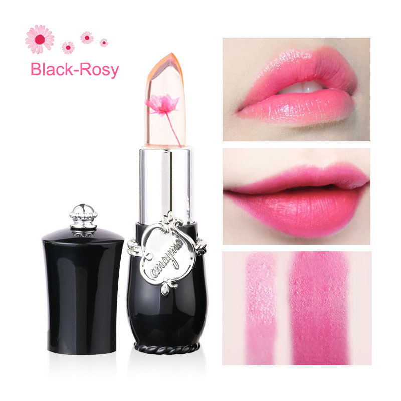 Jual COD&Ready Lipstick Jelly Transparant Moisturizing Lipstik Bunga ...