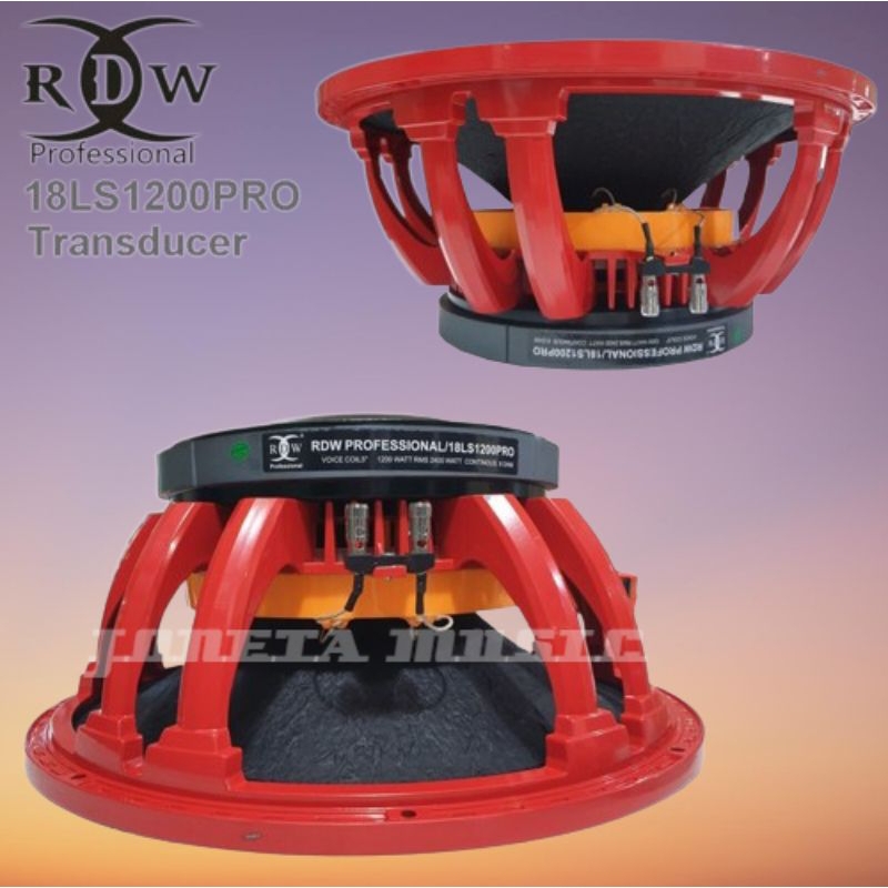 Jual Speaker Komponen RDW 18 LS 1200 PRO / 18 LS1200 PRO / 18 LS1200PRO - 18 inch | Shopee Indonesia