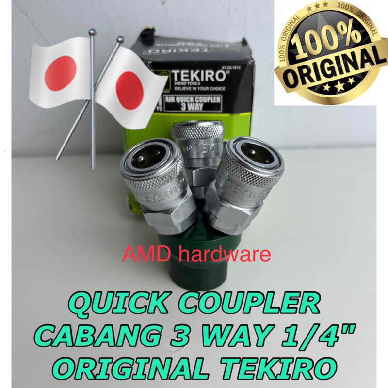 Jual Quick Coupler Double & Triple Cabang 2-3 Way SF20 PF20 Connector ...