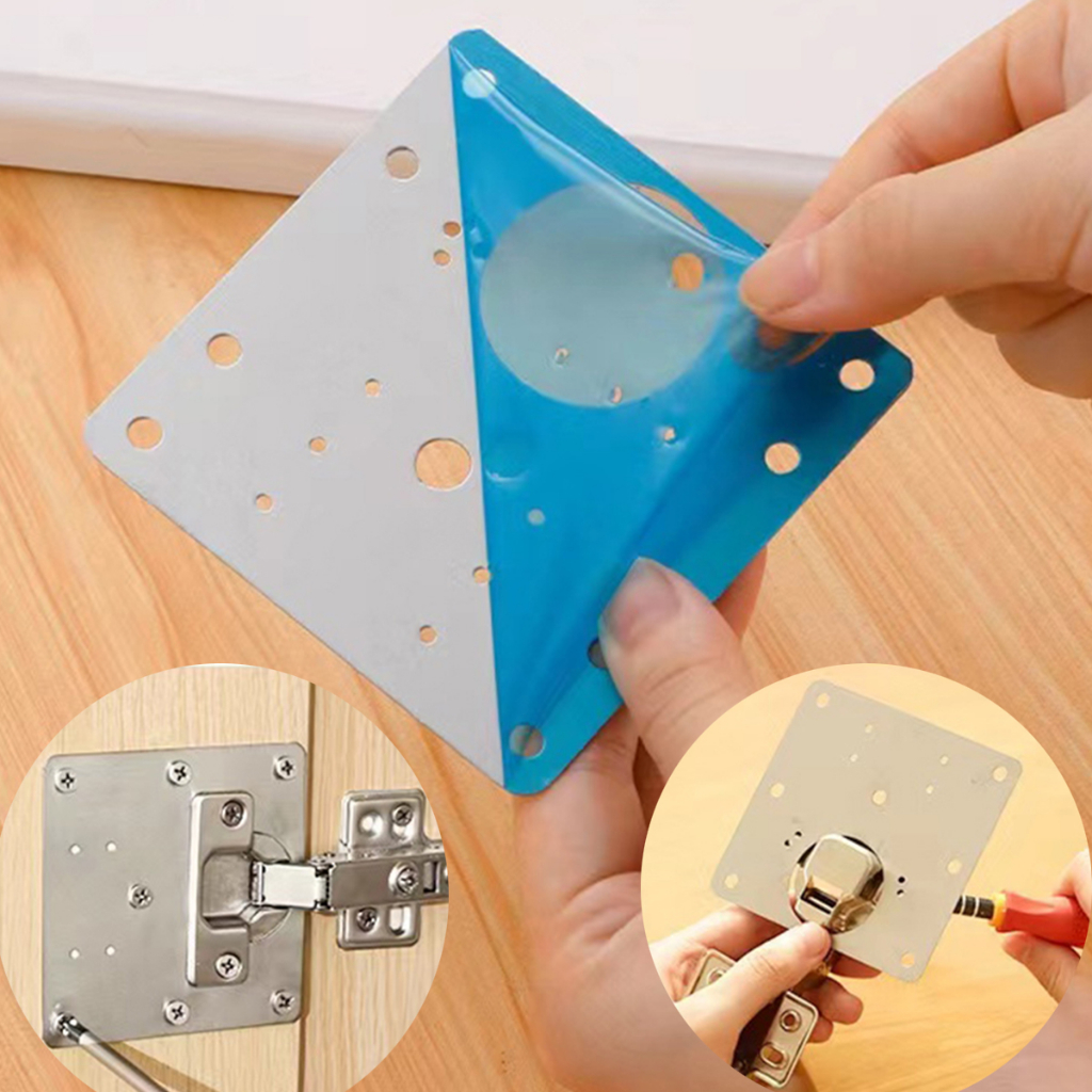 Jual Plat Besi Perbaikan Engsel Pintu Lemari Mudah Pasang | Shopee ...