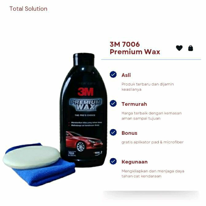 Jual Premium Wax 3M 7006 Botol 350 ml | Shopee Indonesia