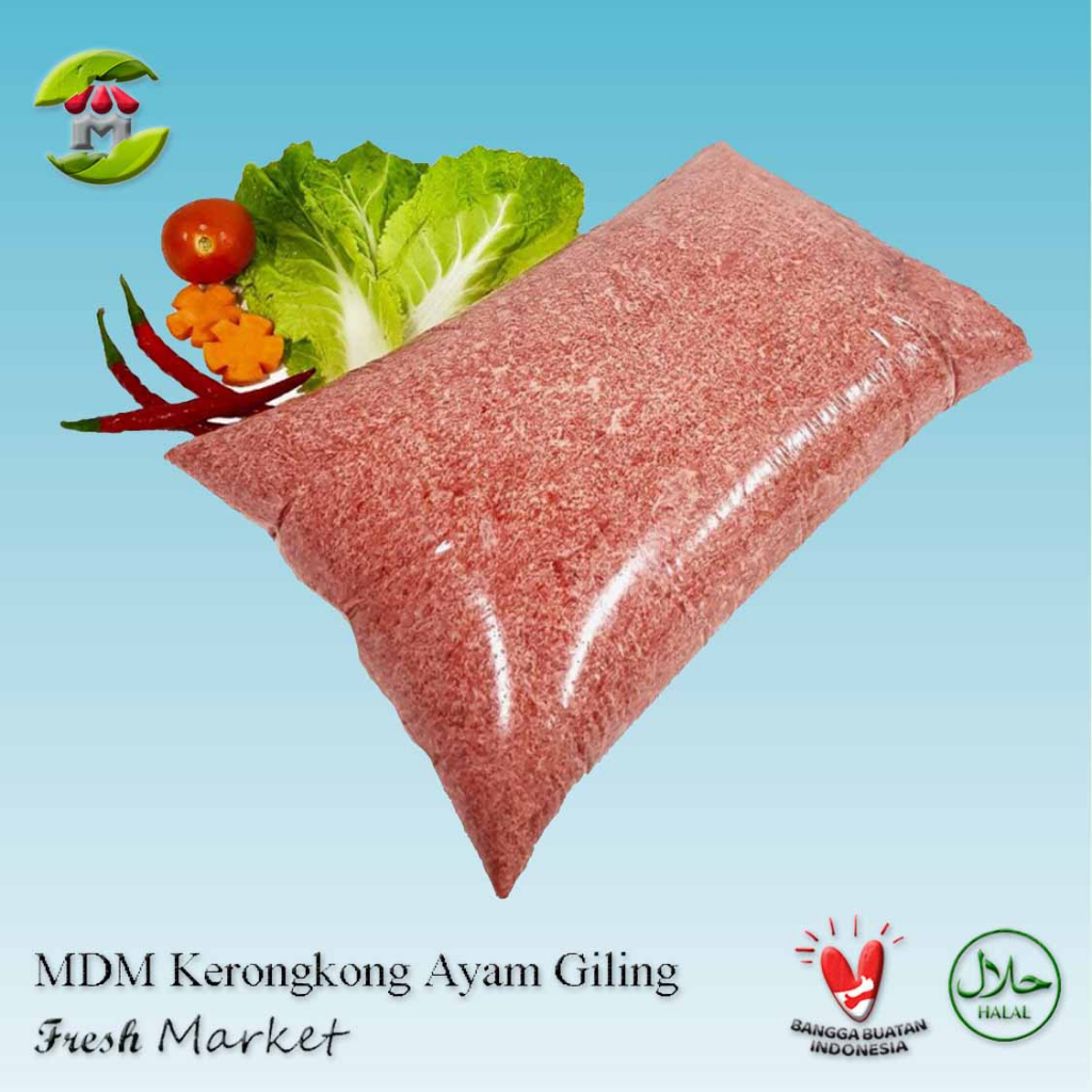 Jual [BOGOR] MDM Kerongkong Ayam Giling Pack 970gr - 1kg | Shopee Indonesia