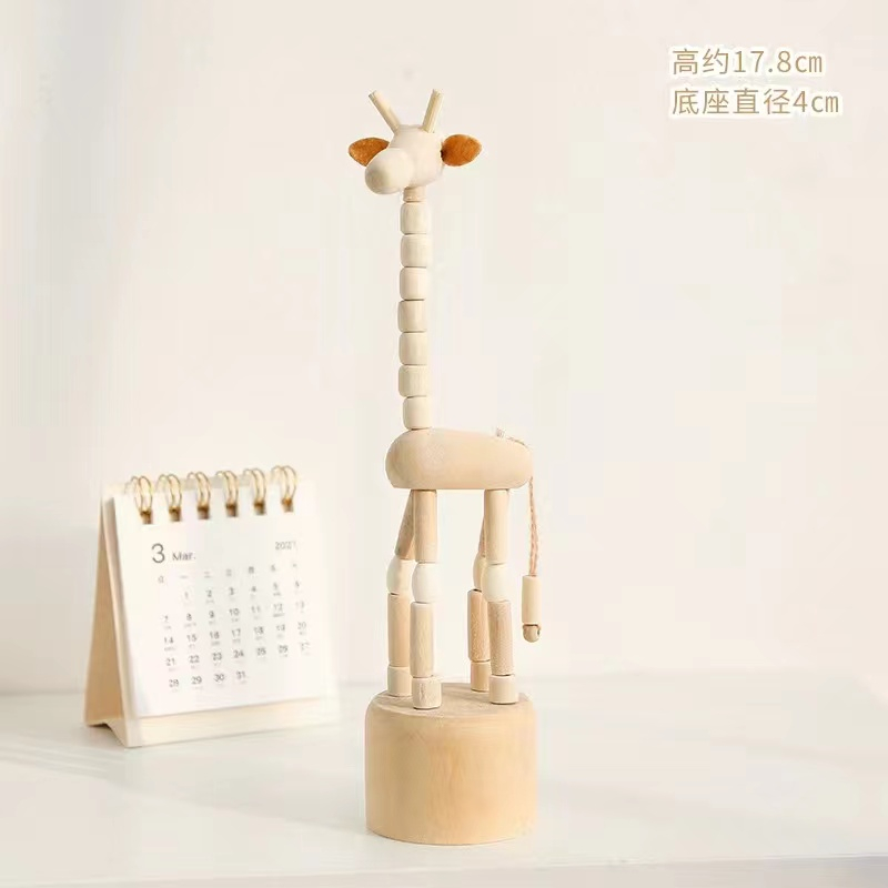 Jual Boneka Kayu Menari Hiasan Meja Dekorasi Kamar Ornamen Lucu Mainan ...