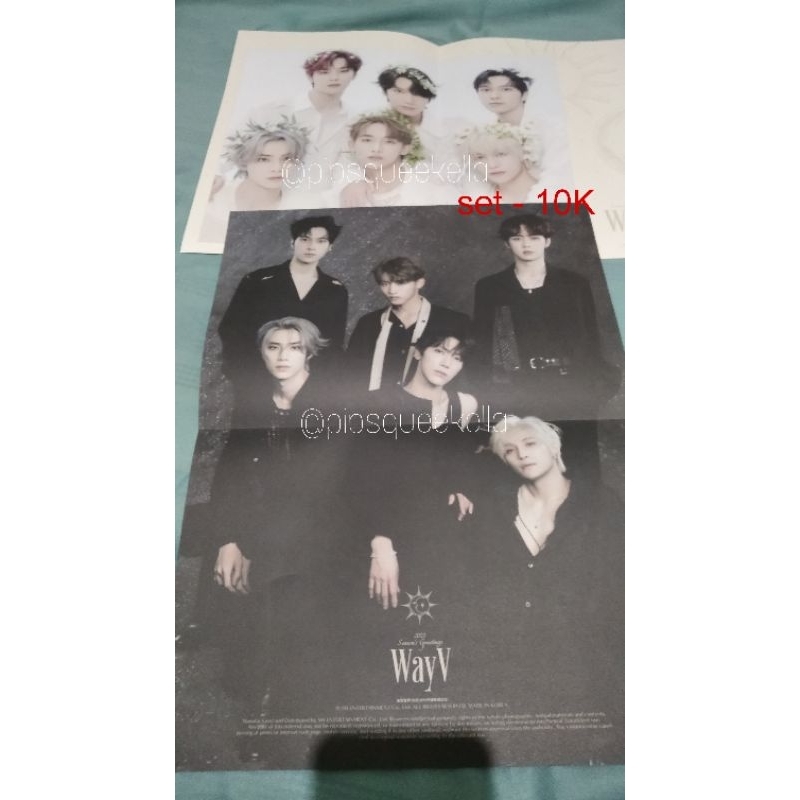 Jual [OFFICIAL] WTS POSTER WAYV (BOOKED JANGAN ASAL CO) | Shopee Indonesia