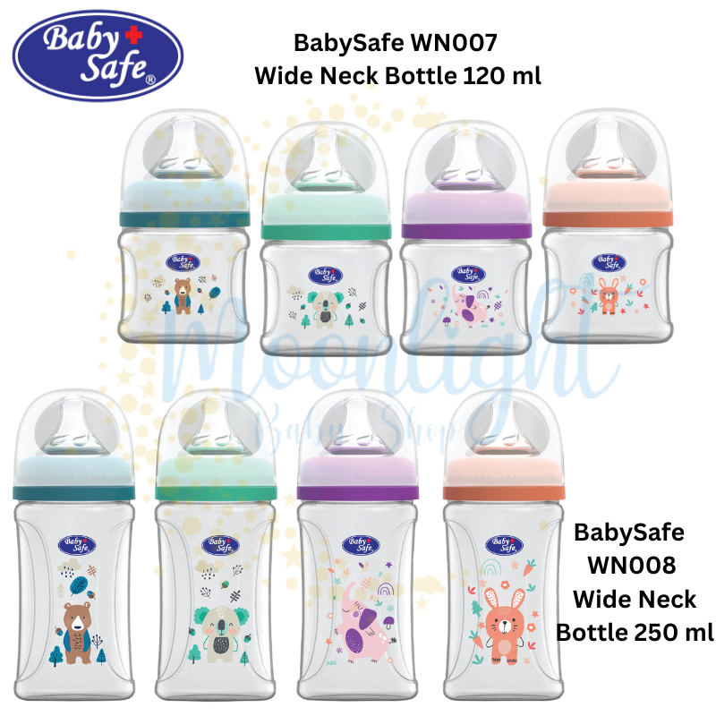 Jual Botol Susu Bayi Baby Safe Wide Neck WN07 / WN08 Wide Neck Bottle ...