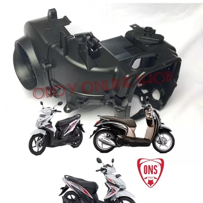 Jual Cover kondom tutup blok mesin honda Beat fi Scoopy fi Vario 110 fi ...