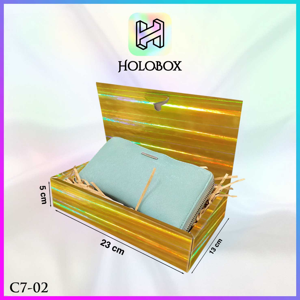 Jual Kotak Box Kado / Aesthetic Box / Box Hologram / Gift Box / Kotak ...