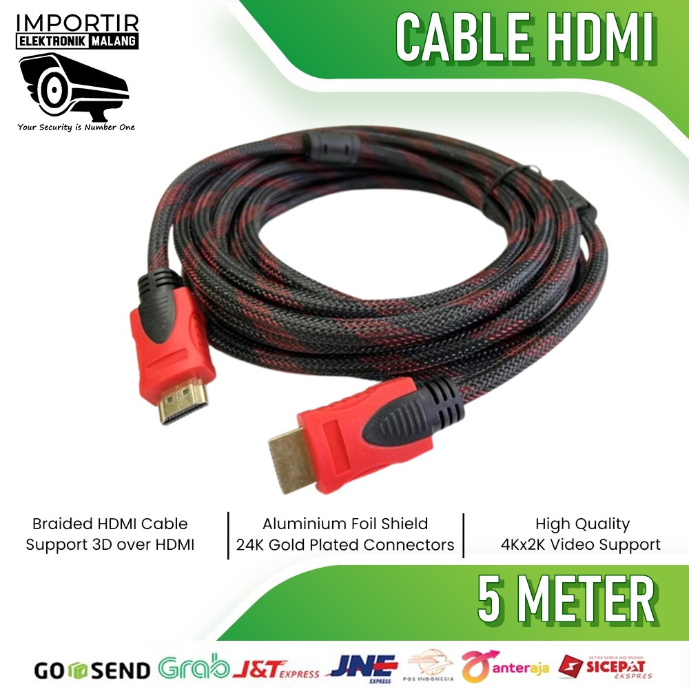 Jual Kabel HDMI to HDMI 5m - IEM | Shopee Indonesia