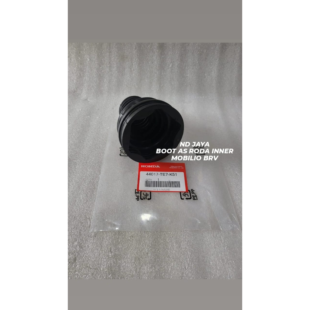 Jual KARET BOOT AS RODA KARET CV JOINT IN DALAM MOBILIO BRV 44017-TE7 ...