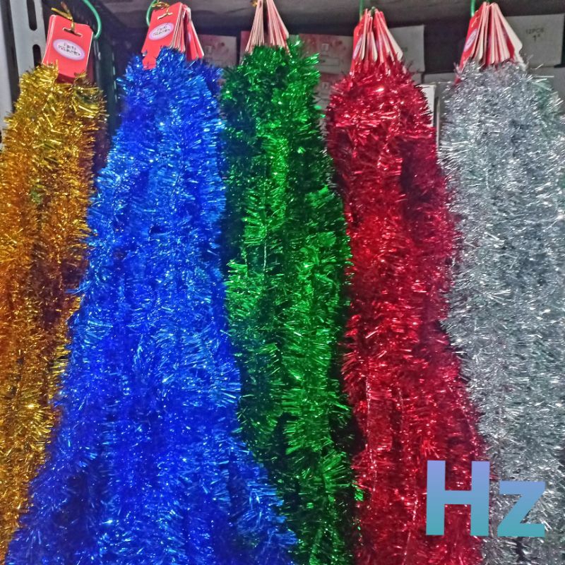 Jual Slinger tinsel polos slinger rumbay panjang 2 meter | Shopee Indonesia