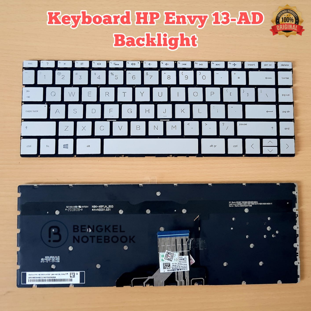 Jual Keyboard HP Envy 13AD 13-AD 13-AC 13-AD 13-AE 13-BF 13-AF 13-AY ...