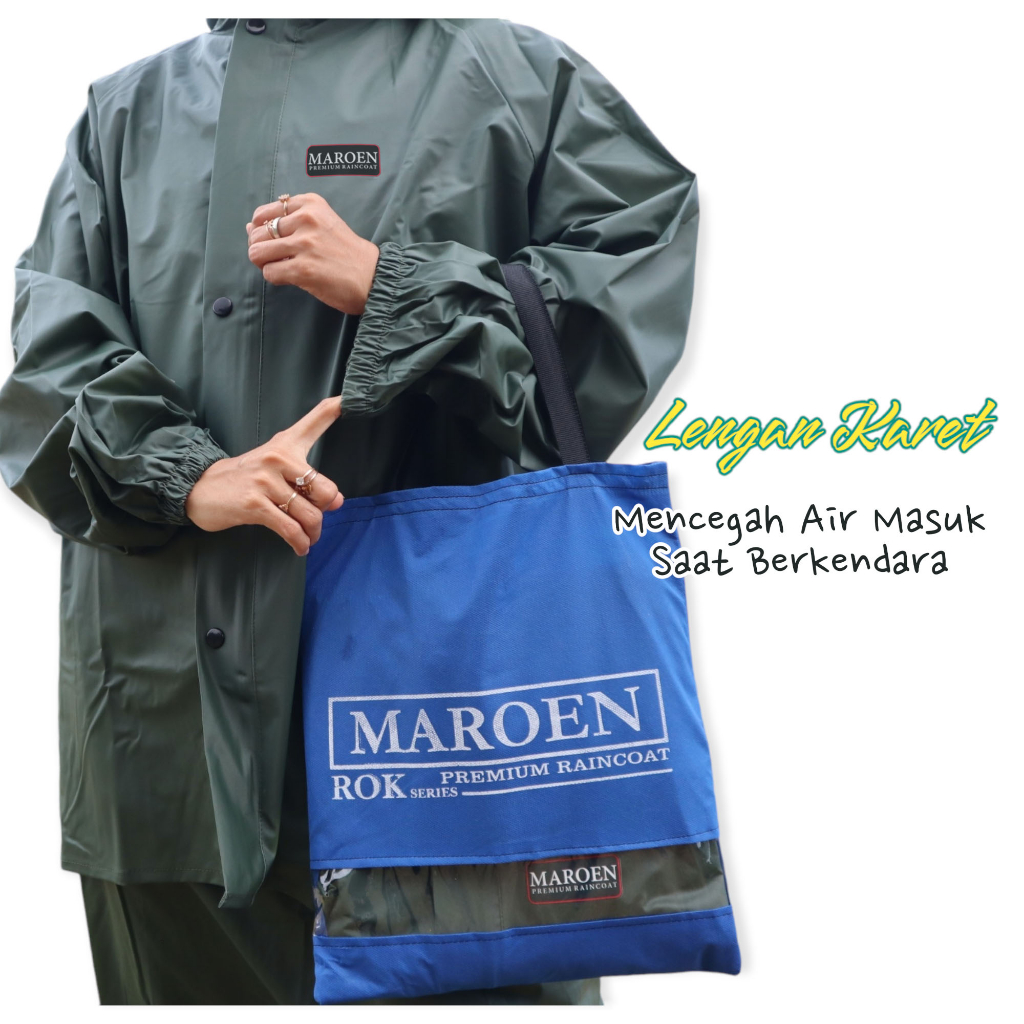 Jual JAS HUJAN ROK WANITA MAROEN ORIGINAL BAHAN TEBAL LENTUR KUAT ANTI ...