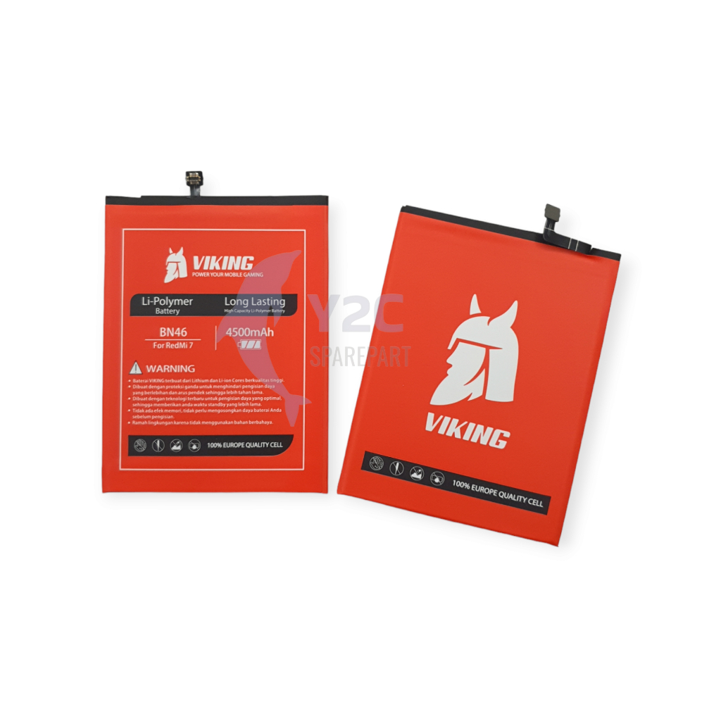 Jual VIKING BN46 XIAOMI REDMI NOTE 8 / REDMI 7 BATERAI DOUBLE POWER ...