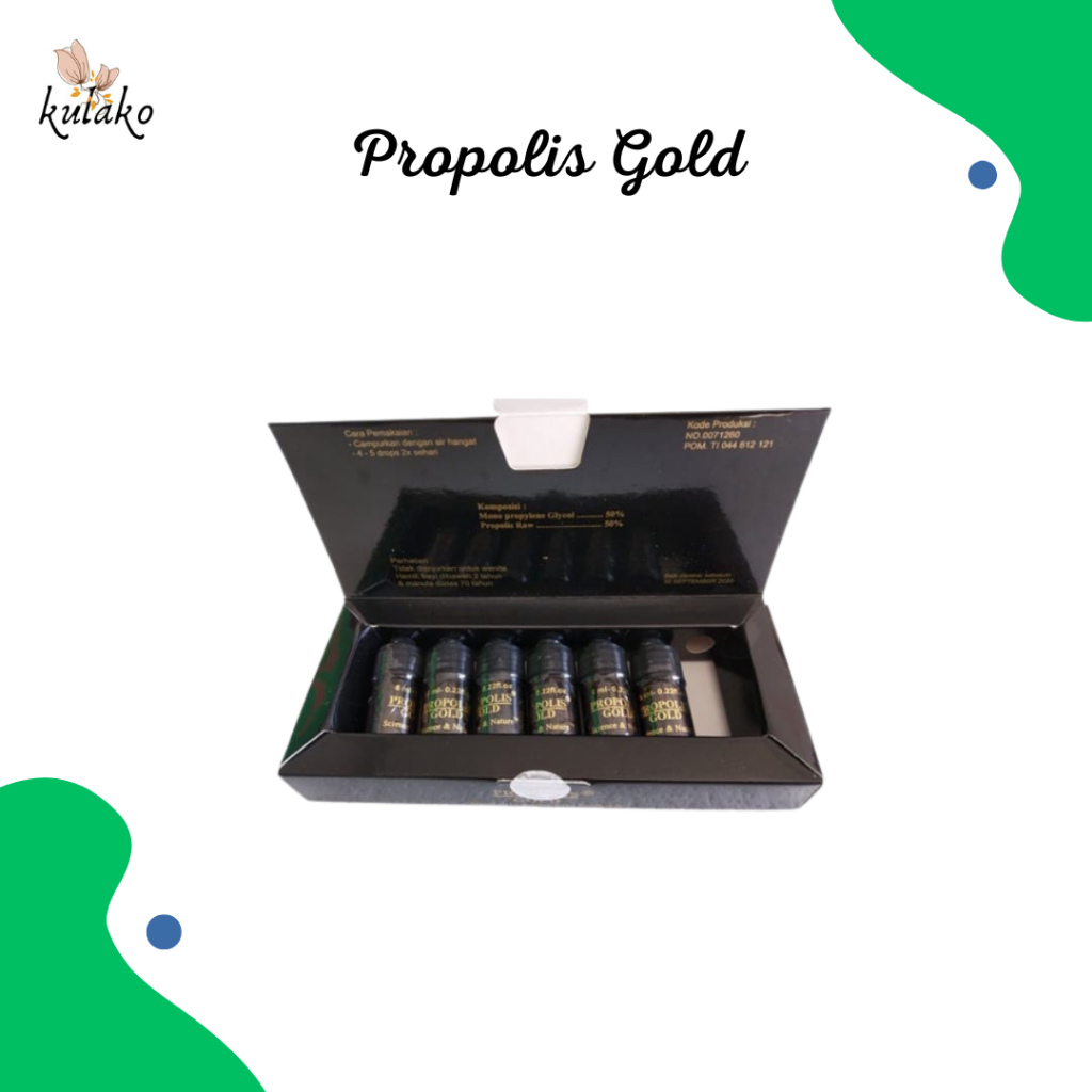 Jual Propolis Gold - Original 6ml | Shopee Indonesia