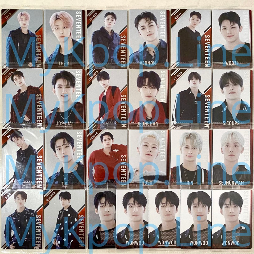 Jual PC Seventeen Wafer Bandai Japan Biskuit Jepang JPN TC Trading Card Konsep Photocard SVT ...