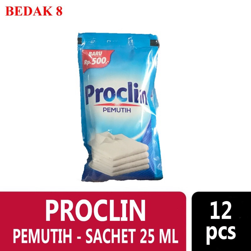 Jual Proclin PROKLIN Pemutih Biru pakaian dan noda pada pakaian ...