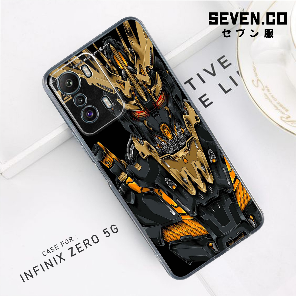Jual Case INFINIX ZERO 5G 2023 SevenCase [ Gundam ] Casing Hp Aesthetic ...