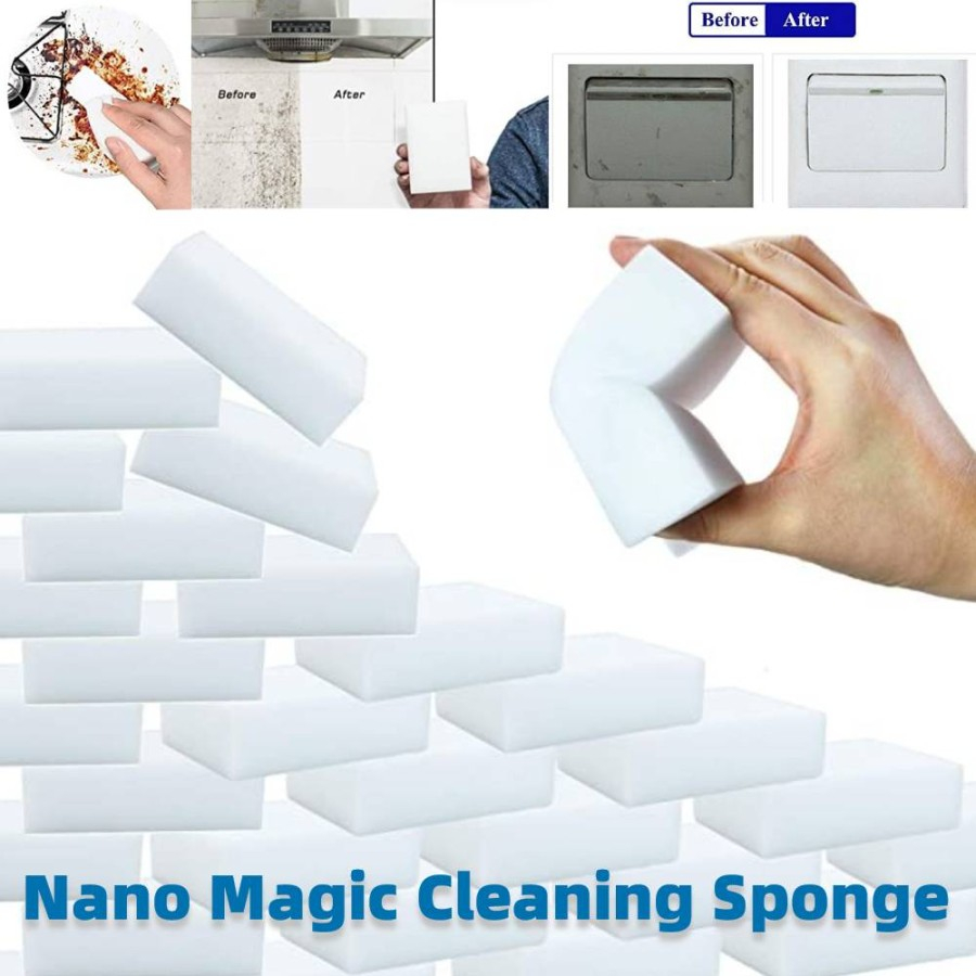 Jual Spons magic nano pembersih cuci piring penghilang noda serbaguna ...