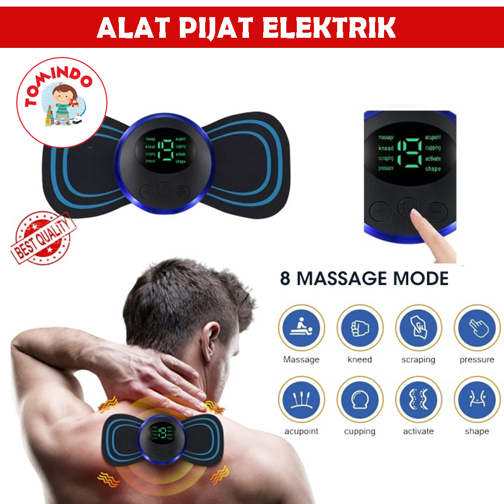 Jual Alat Pijat Terapi Elektrik Punggung Belakang Mini Portable Listrik ...