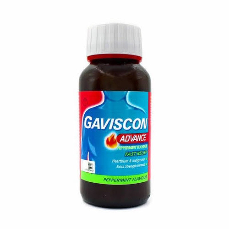 Jual GAVISCON Advance Liquid, Peppermint Flavor 150mL | Shopee Indonesia