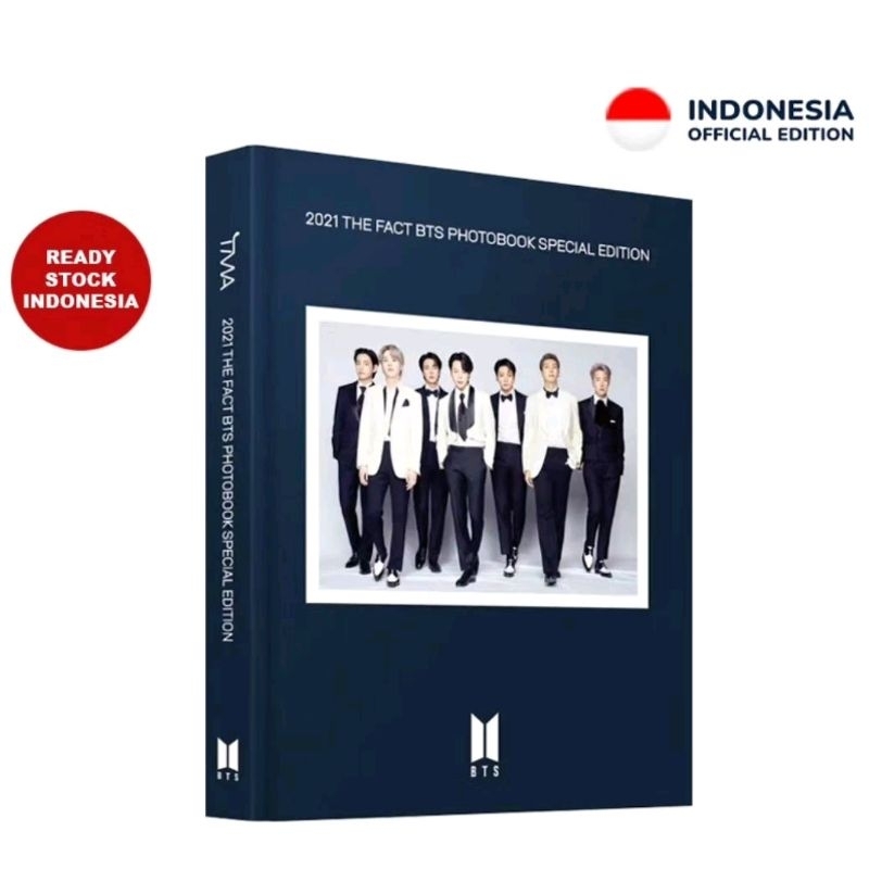 Jual 2021 The Fact BTS PHOTOBOOK Spesial Edition (Benefit Bromide ...