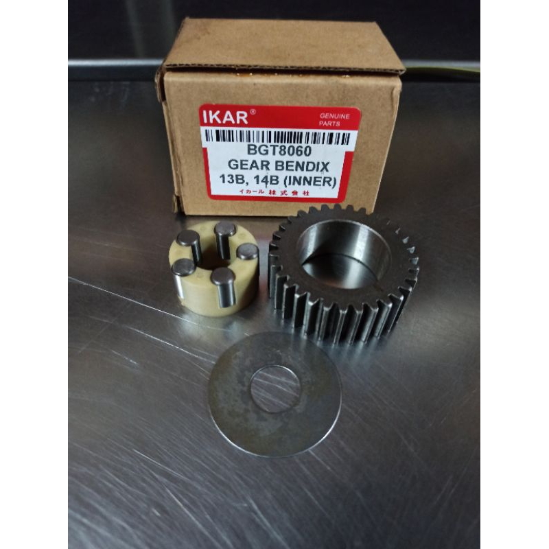 Jual 1set gigi bendix starter gear inner toyota rino 13B 14B | Shopee ...