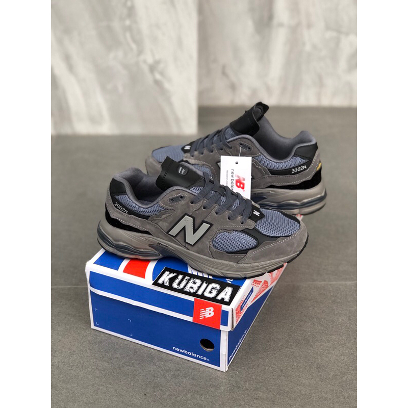 Jual New Balance 2002R Dark Grey Black | Shopee Indonesia