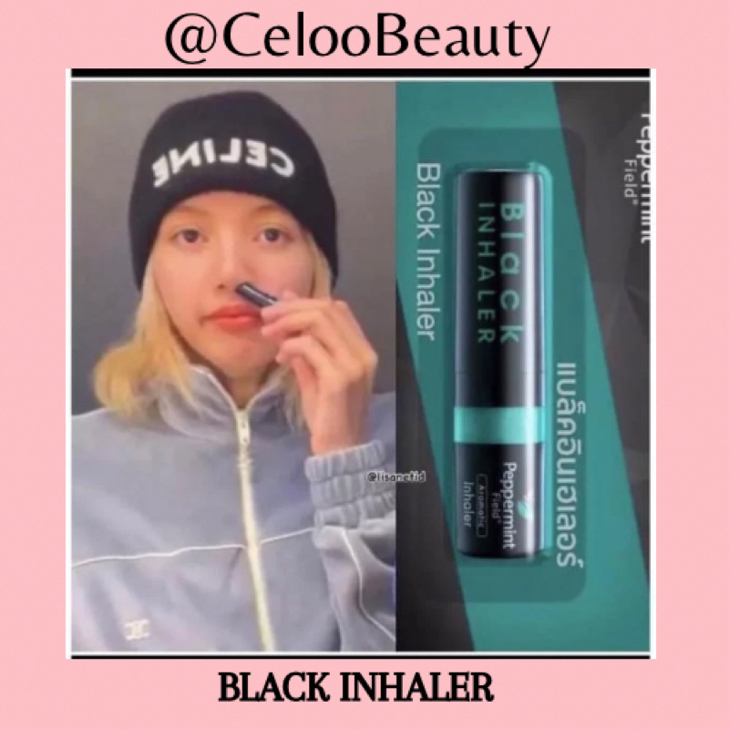 Jual BLACK INHALER PEPPERMINT FAVORIT LISA BLACKPINK ( READY STOCK ...