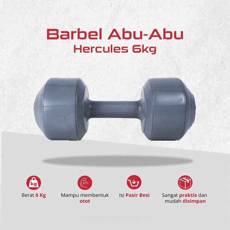 Jual dumbel pasir barbel plastik dumbbell plastik barbell 6 kg latihan ...