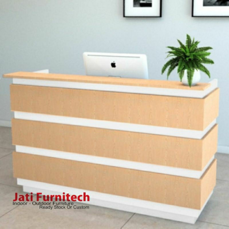 Jual meja receptionist kasir hpl | Shopee Indonesia