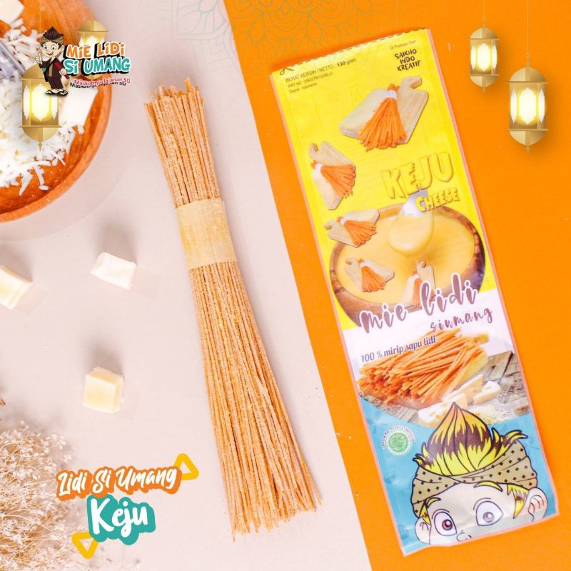 Jual MIE LIDI SI UMANG 130gr LILIDIAN, SAPU LIDI BISA DIMAKAN CEMILAN ...