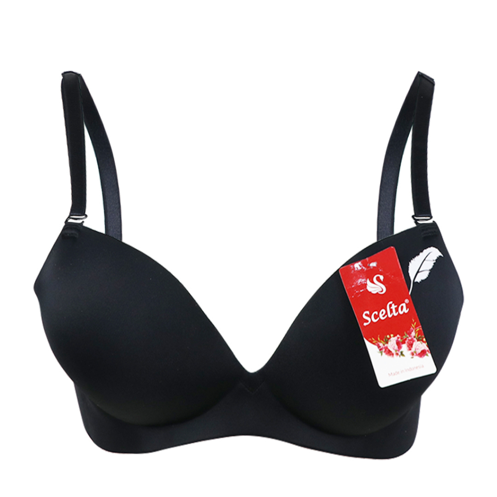 Jual Scelta - Seamless Push Up Bra Cup Kecil Tanpa Kawat Busa Tebal ...