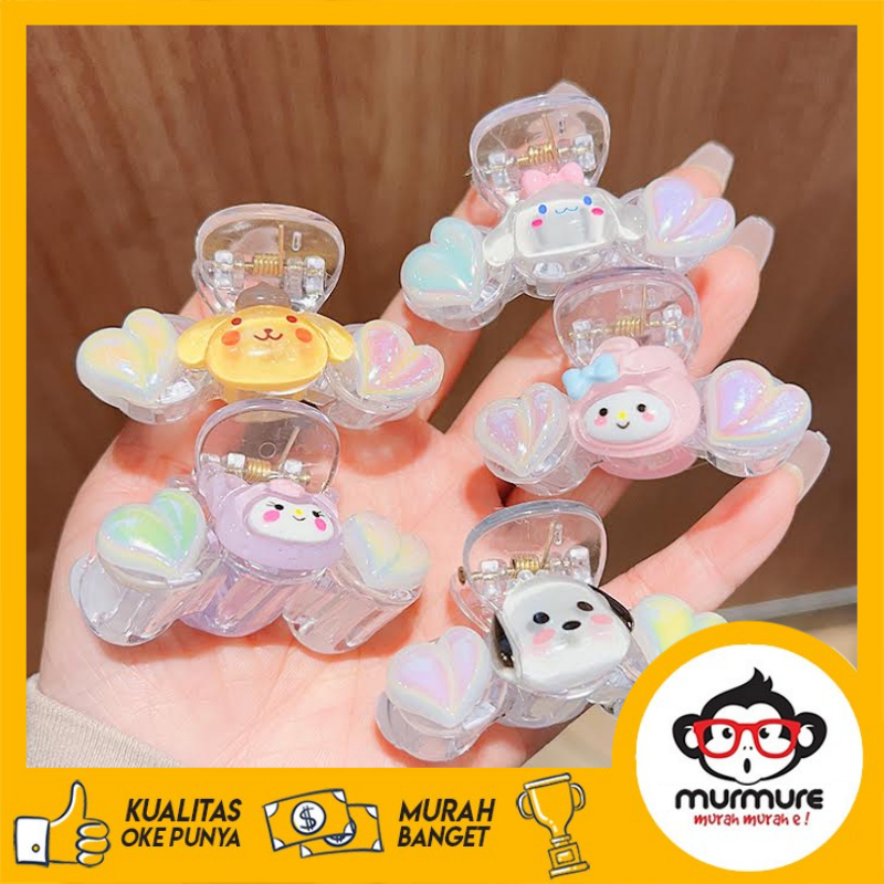 Jual MURMURE I JEPIT RAMBUT MOTIF KARTUN KUROMI AKSEN MUTIARA GAYA JEDAI KOREA KLIP RAMBUT ...