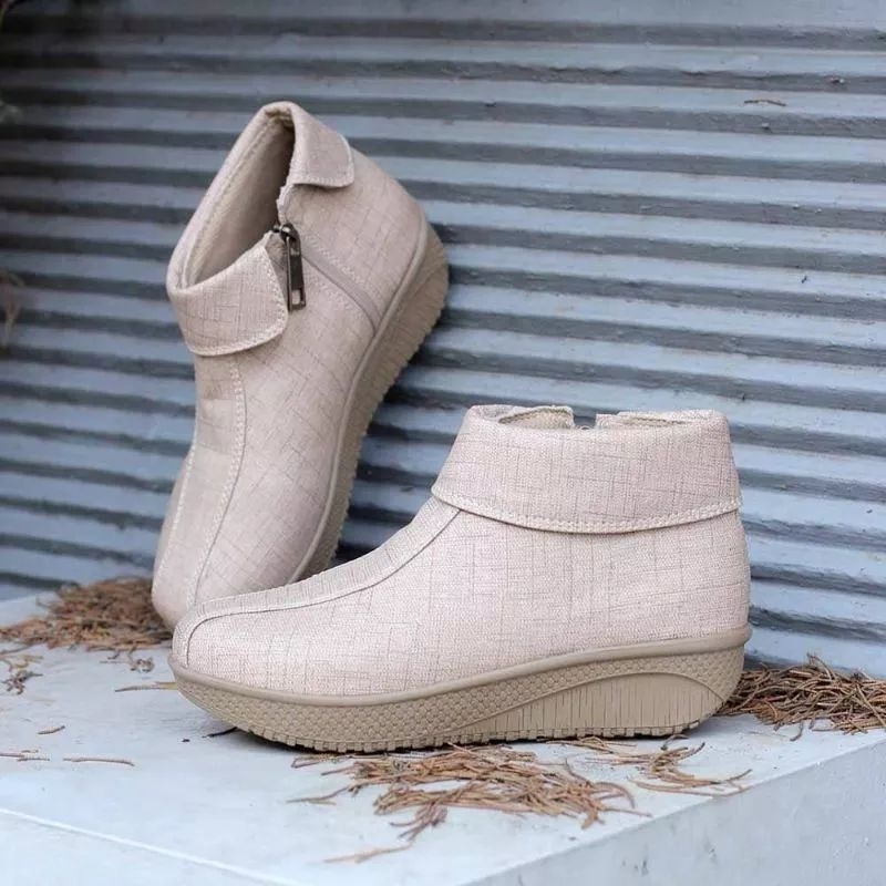 Jual Sepatu Boots Wanita//Sepatu Boots Wanita Korea//Sepatu Boots Cewek ...