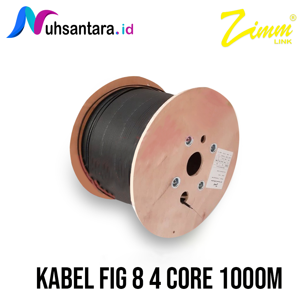 Jual [𝐎𝐑𝐈𝐆𝐈𝐍𝐀𝐋] Kabel FIG 8 4core 1000m DRopcore Fiber Optik | Shopee ...