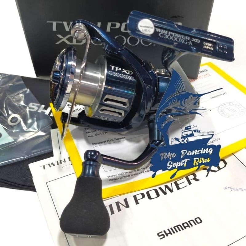Jual Reel SHIMANO TWIN POWER XD C3000XG NEW 2021 | Shopee Indonesia