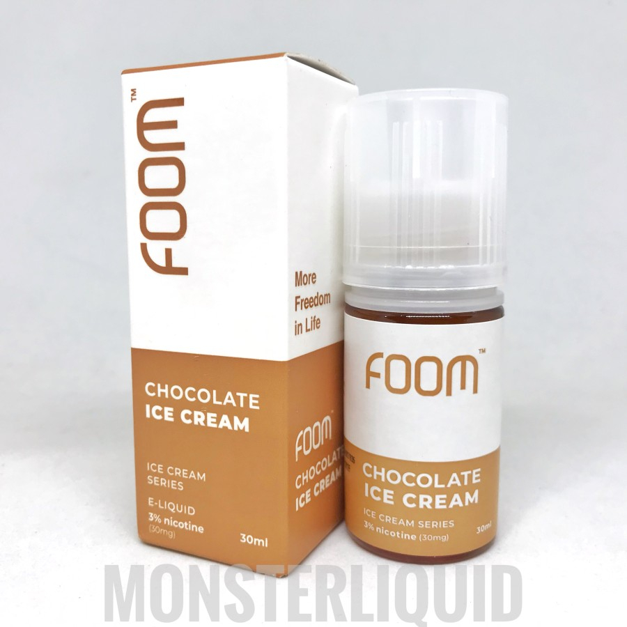 Jual SALT FOOM CHOCOLATE ICE CREAM BY FOOM LAB 30MG 30ML | Shopee Indonesia