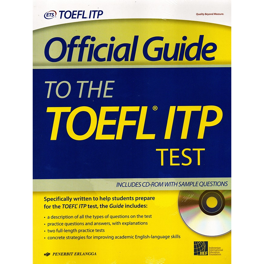 Jual Ets Official Guide To The TOEFL ITP Test cetakan lama | Shopee ...