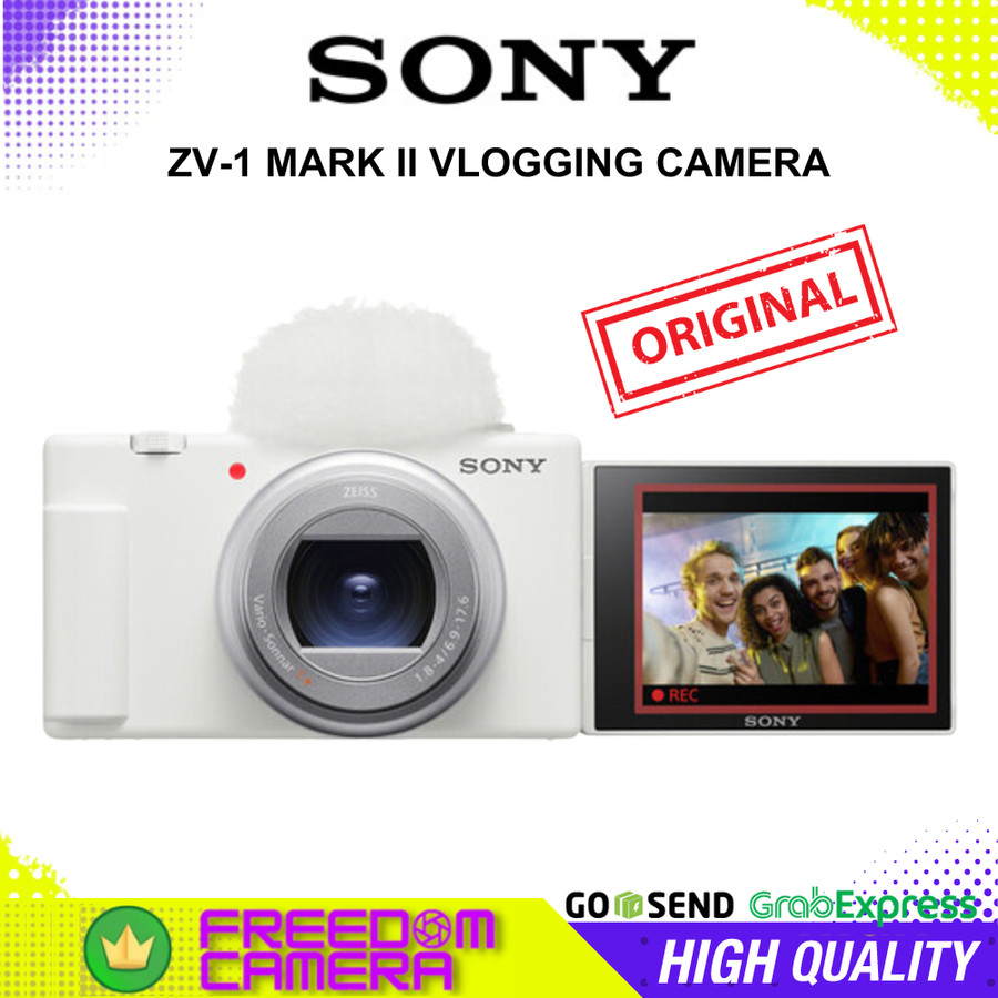 Jual Sony ZV-1 Mark II Vlogging Camera Sony ZV1 II Sony ZV 1 Mark II ...