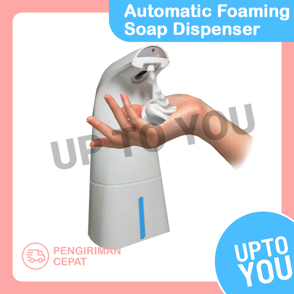 Jual Dispenser Sabun Busa Otomatis - Rechargeable Automatic Foaming ...