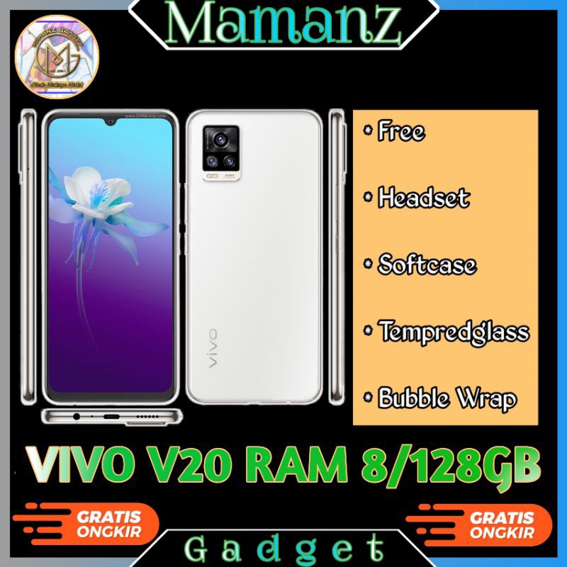 Jual Vivo V20 Ram 8/128Gb ex Resmi murah | Shopee Indonesia