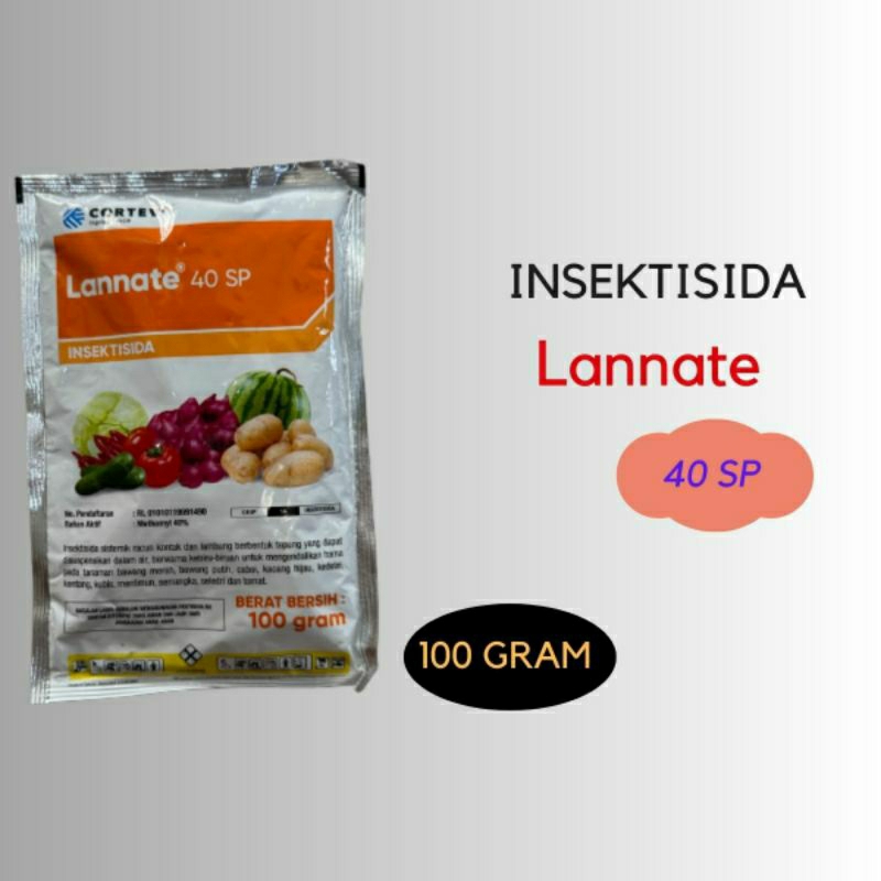 Jual insektisida LANNATE 40SP Lanet 100 gram | Shopee Indonesia