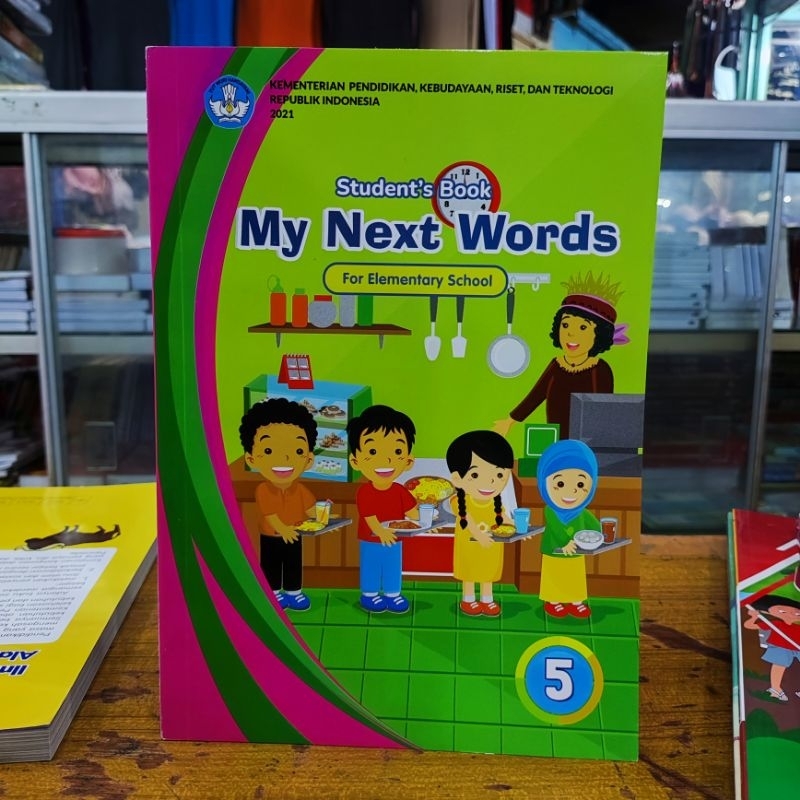 Jual buku paket bahasa Inggris student's book my next words for elementary school kelas 5 SD ...