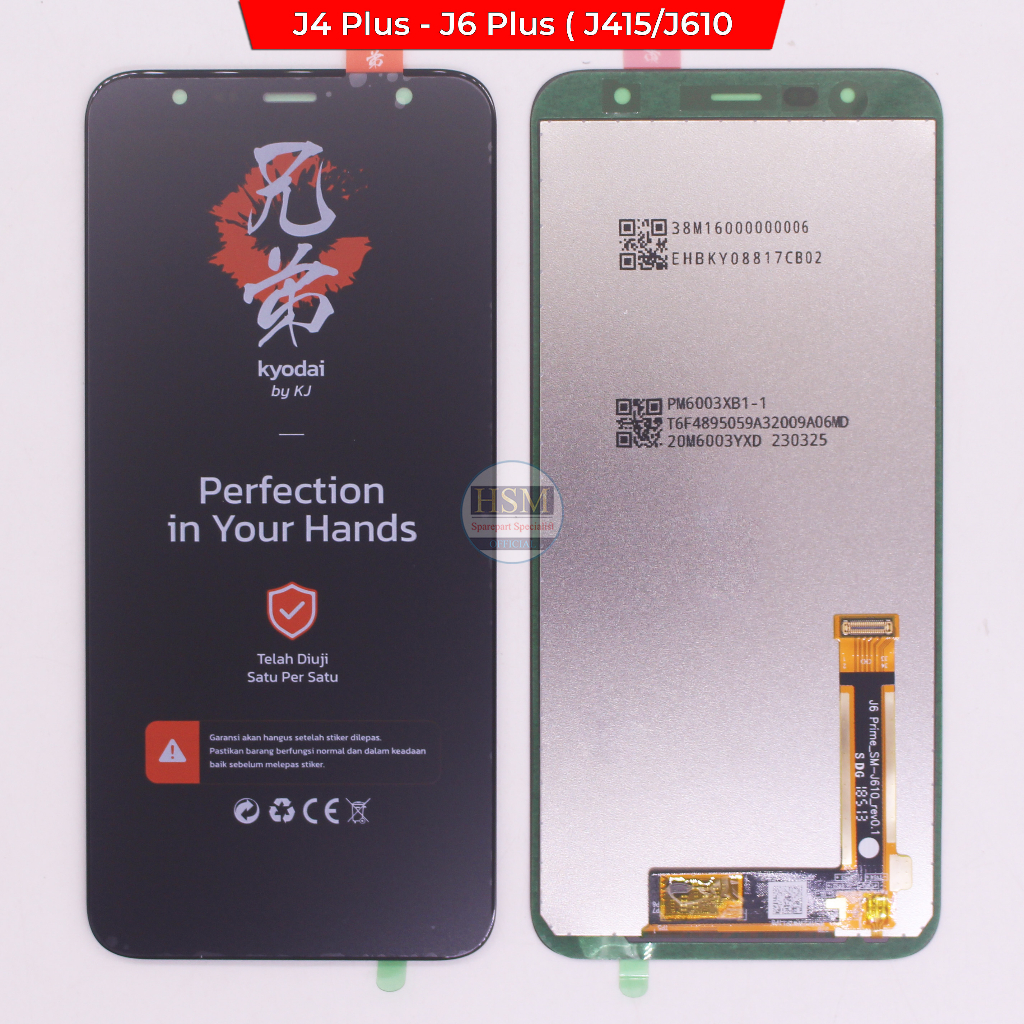 Jual LCD SAMSUNG GALAXY J4 PLUS/J4+/J415F/J6 PLUS/J6+/J610F BIG GLASS ...